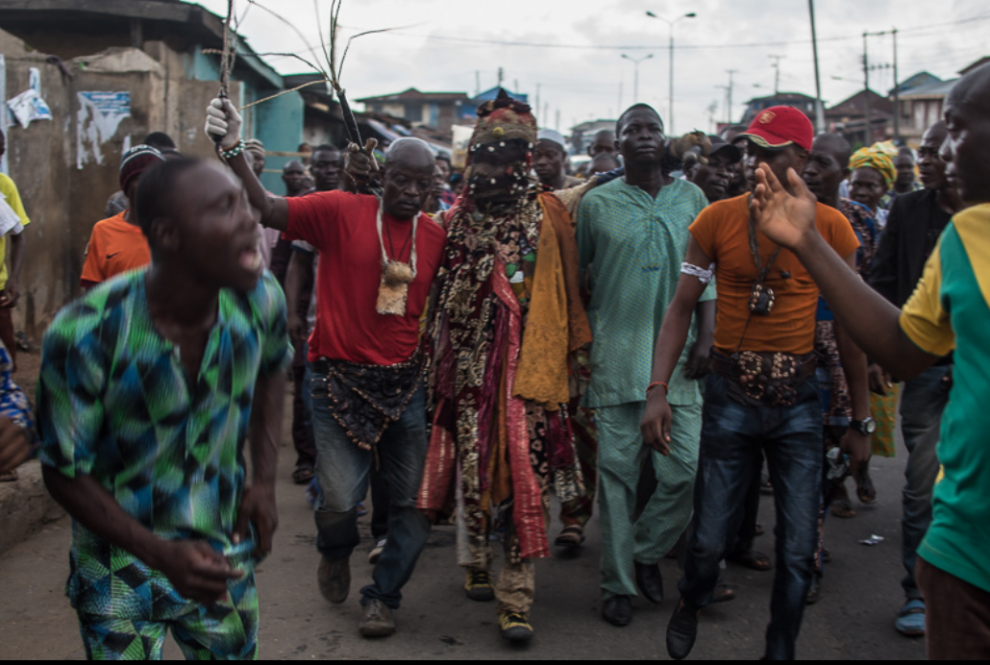 Masquerade Festival in Ibadan: Alapansanpa, Egungun Ologun | OyoAffairs.net