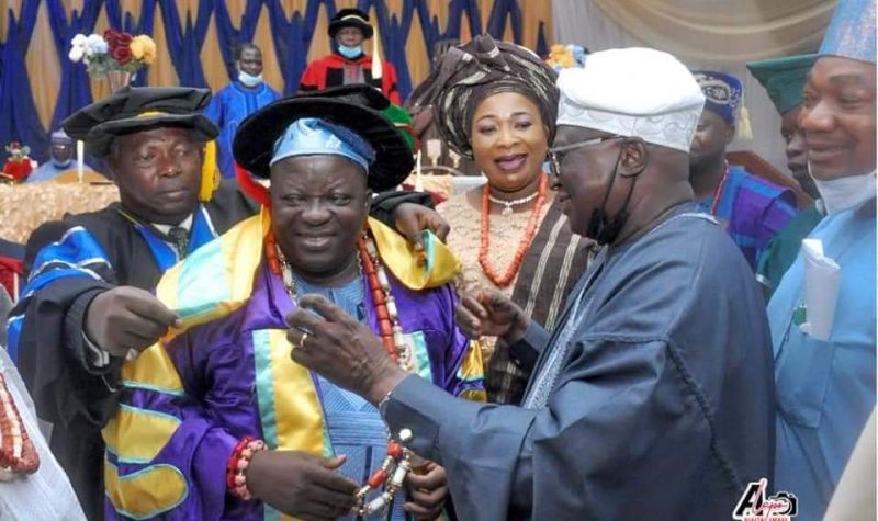 Okere of Saki bags Honorary Doctorate Degree | Oyo State News