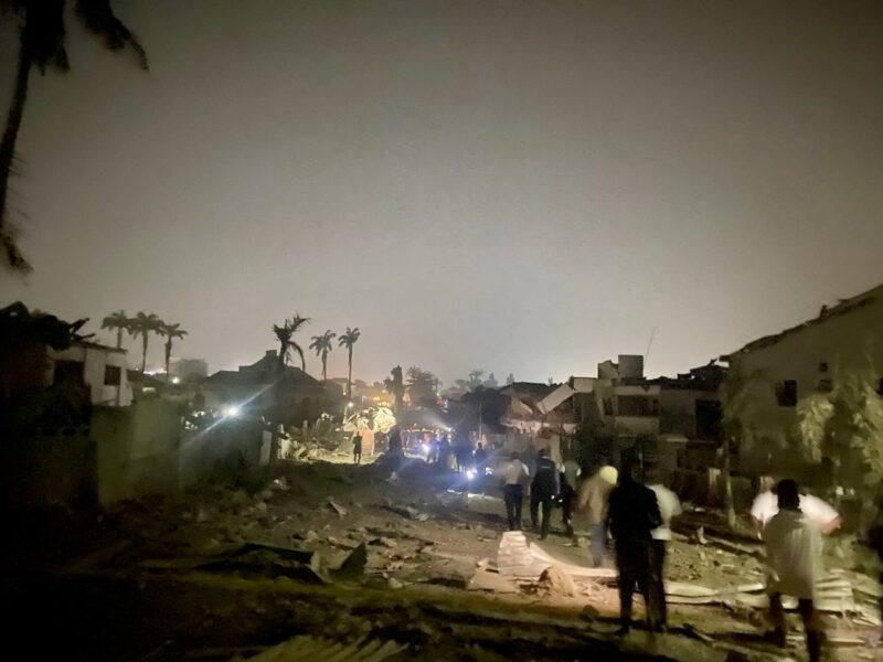 Ibadan Explosion: How Fire Ignited Illegal Miners' Explosives ...