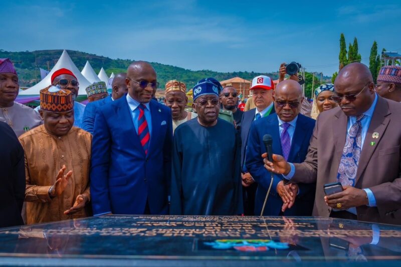 Tinubu inaugurates Arterial Road N20 in FCT, Names Highway After Wole ...